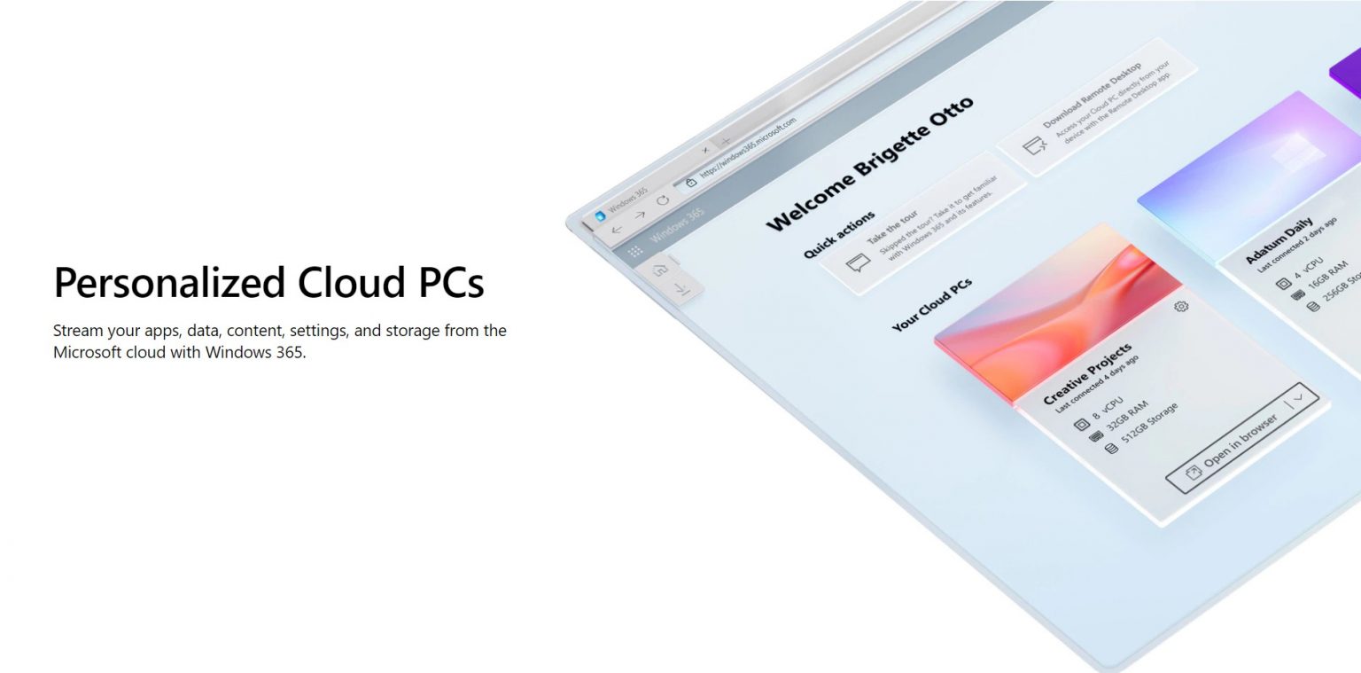 Microsoft met les PC dans le cloud avec Windows 365 - Komcorp Consulting